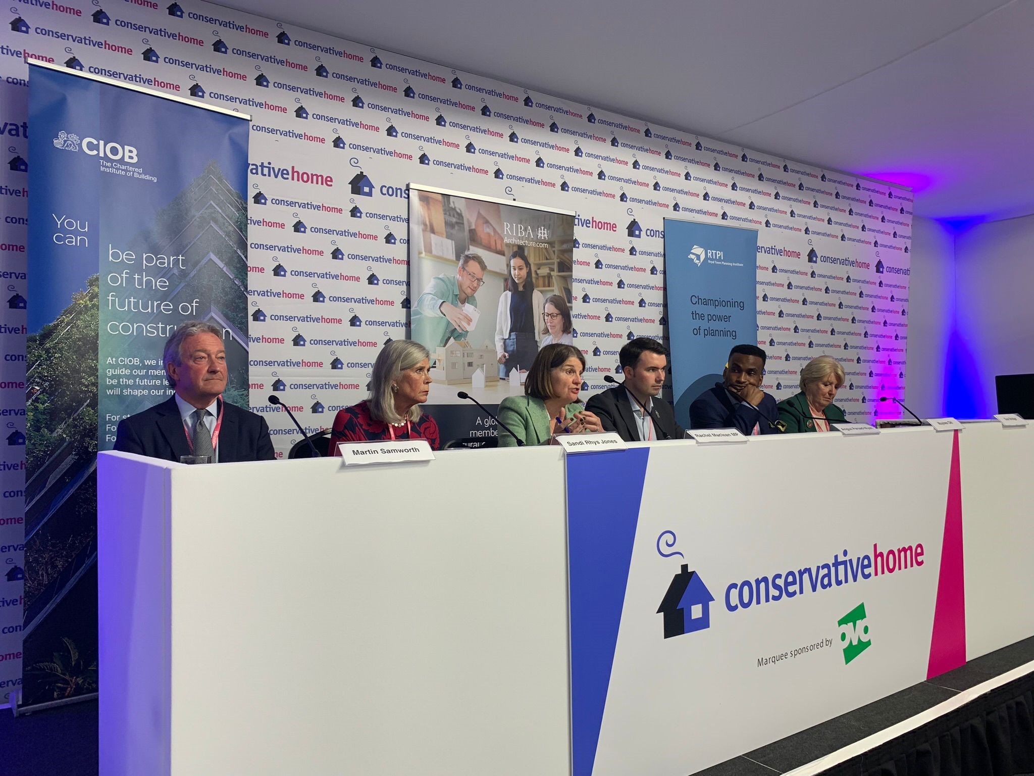 CIOB at the 2023 Party Conferences | CIOB